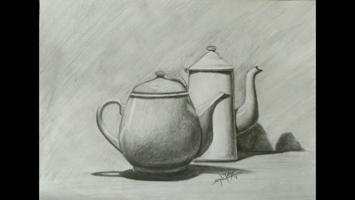 Still Life Pencil Shading | ProDrawingClub - Pencil Art Drawing