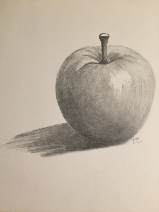 Apple Pencil Shading | ProDrawingClub - Pencil Art Drawing