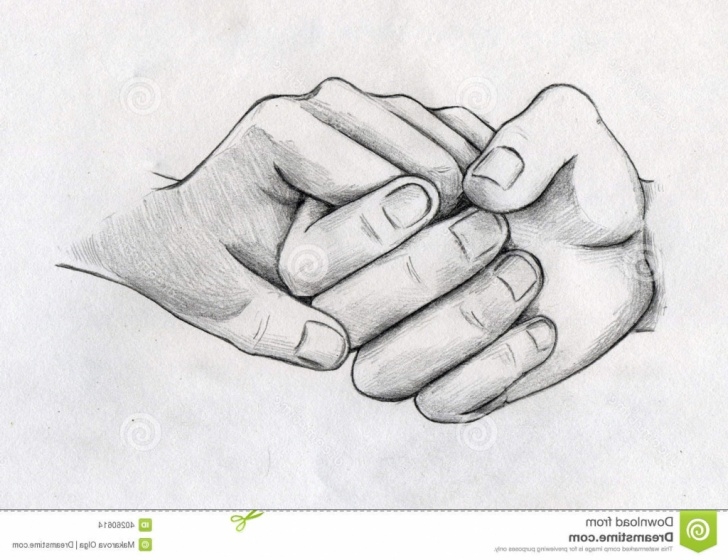 Inspiring Hand Pencil Drawing Tutorial Praying Hands | God |Sketch ...