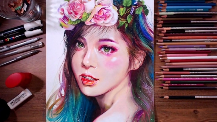 Beautiful Colored Pencil Drawings | ProDrawingClub - Pencil Art Drawing