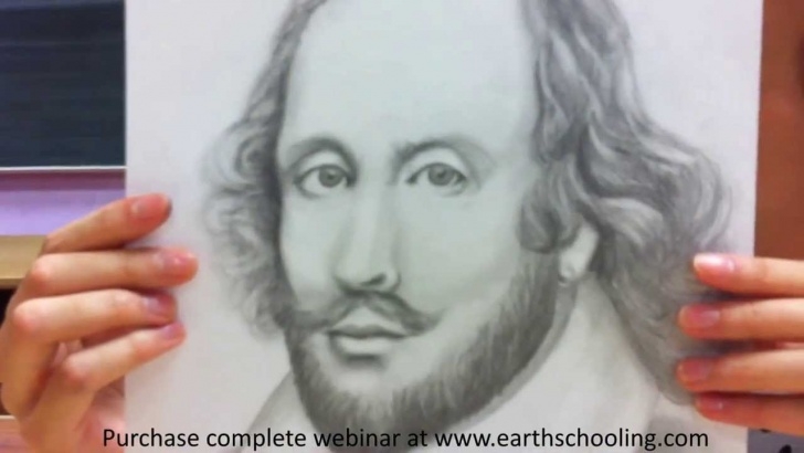 Pencil Sketch Of William Shakespeare | ProDrawingClub - Pencil Art Drawing