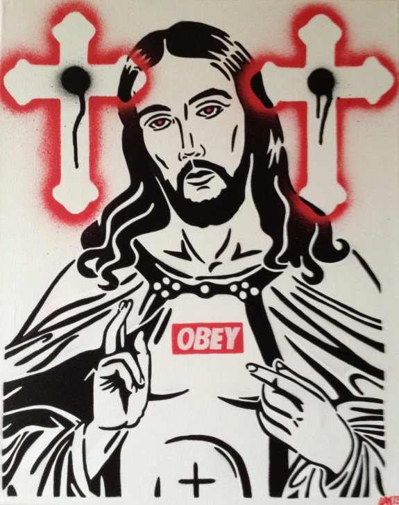 Jesus Christ Stencil Art | ProDrawingClub - Pencil Art Drawing