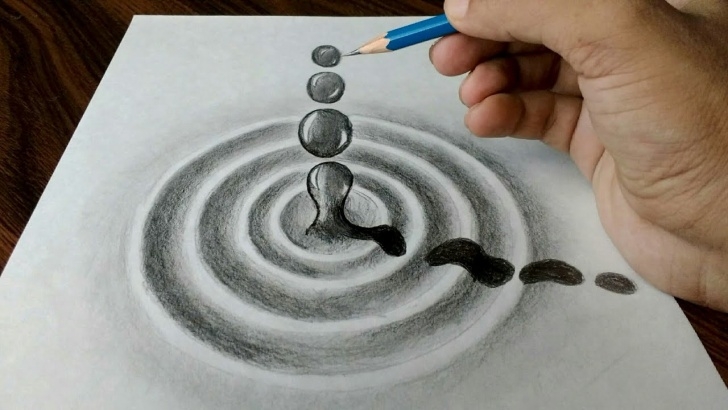 Water Drop Pencil Drawing | ProDrawingClub - Pencil Art Drawing