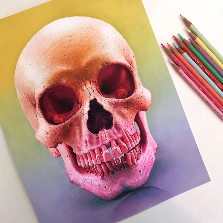 Inspiration Realistic Colored Pencil Drawings Ideas 22-Year-Old Artist ...