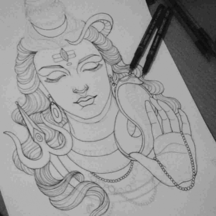 Shiva Pencil Art | ProDrawingClub - Pencil Art Drawing