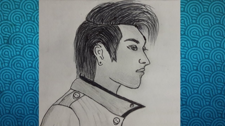 Fine Boy Pencil Drawing Simple Pencil Drawing Wallpapers - Wallpaper ...