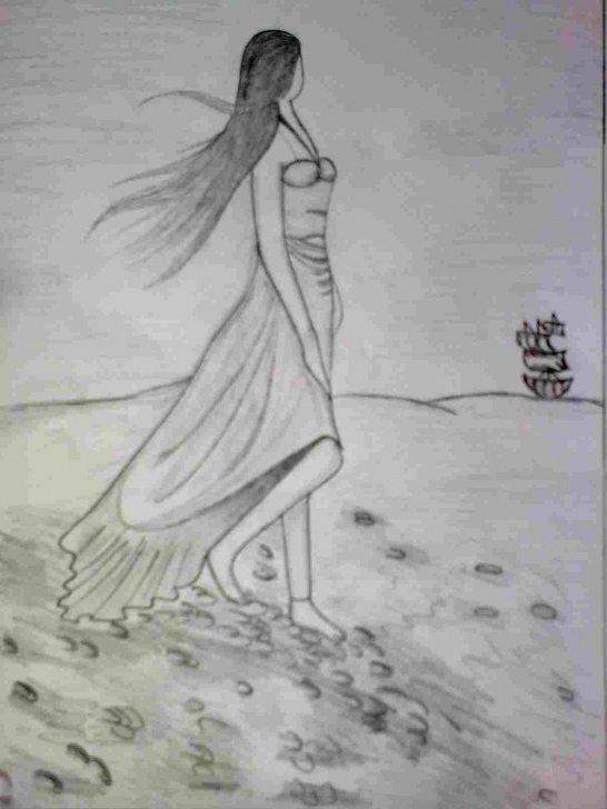 Interesting Pencil Drawing Sad Girl Tutorial How To Draw A Sad Girl ...