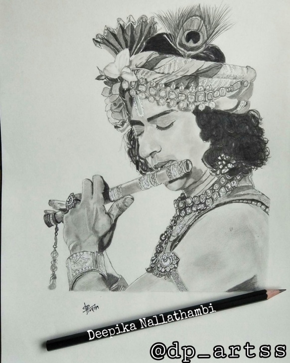 Serial Radha Krishna Pencil Sketch | ProDrawingClub - Pencil Art Drawing