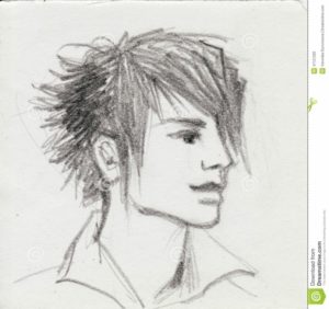 Fine Boy Pencil Drawing Simple Pencil Drawing Wallpapers - Wallpaper ...