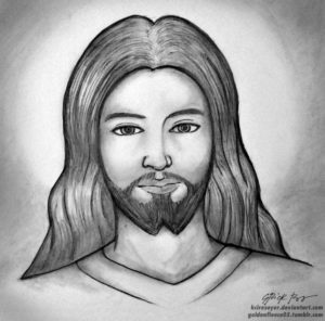 Stunning Jesus Laughing Pencil Drawings Techniques Free Jesus Drawing ...