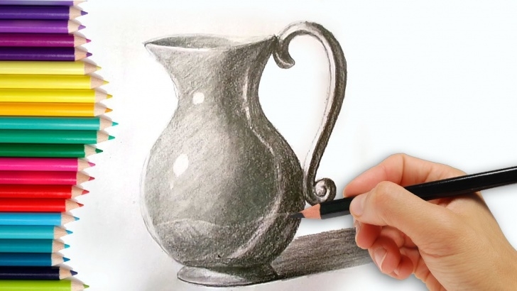 The Best Jug Pencil Drawing for Beginners How To Draw A Jug - How To ...