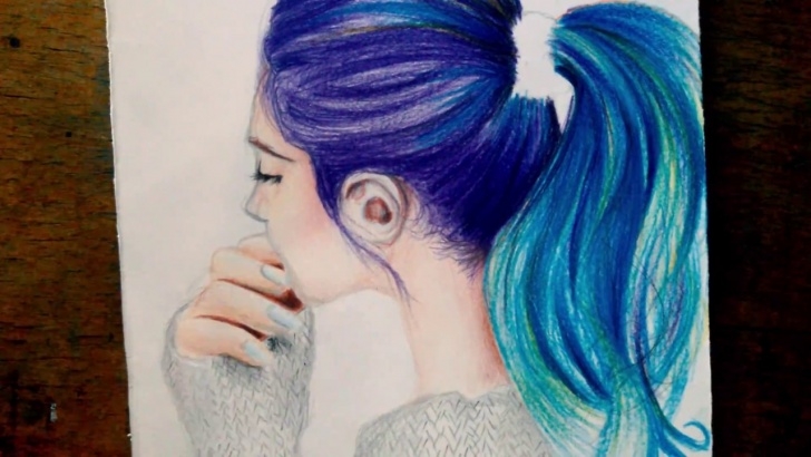 Simple Colored Pencil Drawings | ProDrawingClub - Pencil Art Drawing