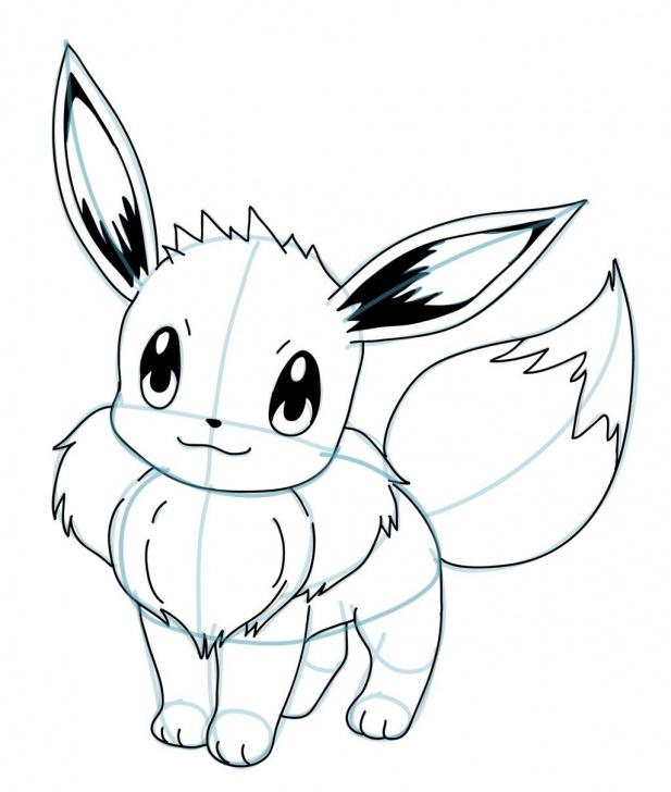 Wonderful Pokemon Pencil Drawing Lessons Drawing Eevee Pokemon Tutorial ...